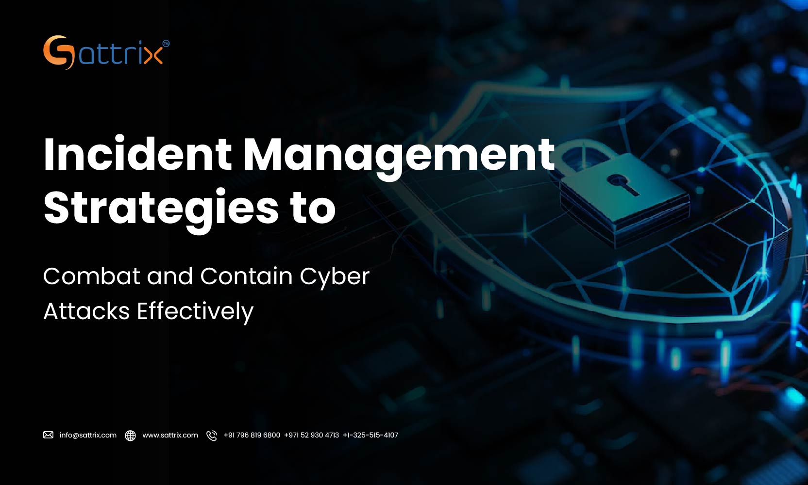 How to Handle Cyber Attacks with Incident Management
